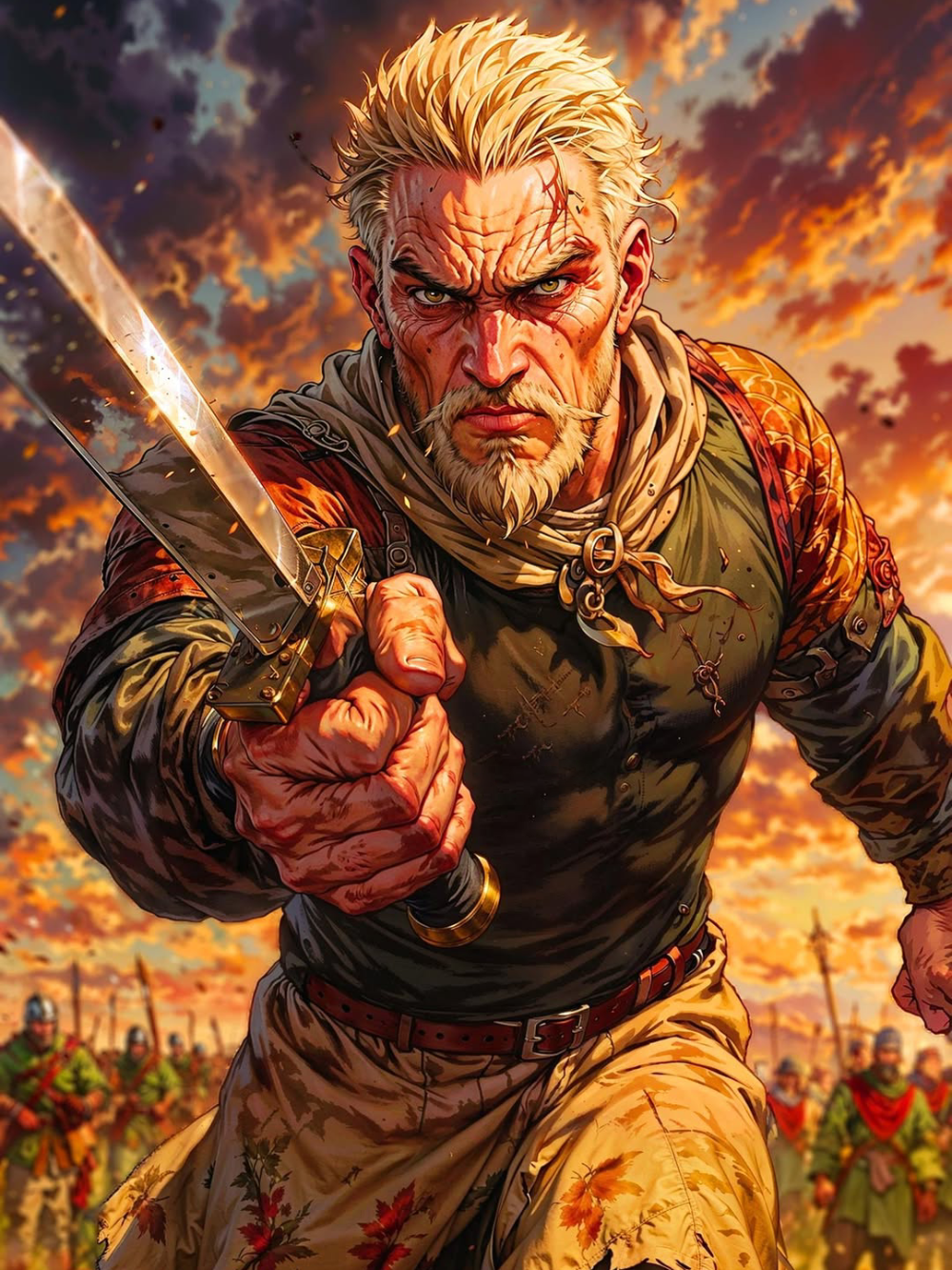 Top 100+ ảnh Askeladd Vinland Saga đẹp, đầy mạnh mẽ